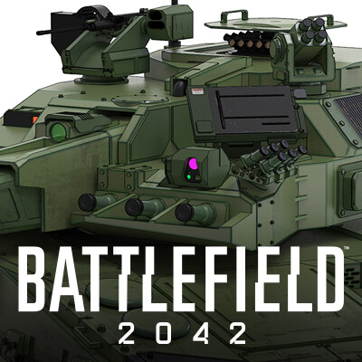 ArtStation - Railgun Tank