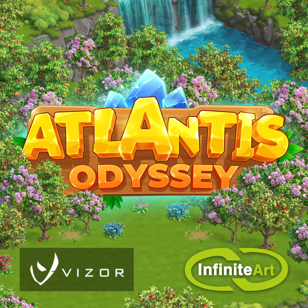 ArtStation - Atlantis Odyssey Environment Pack