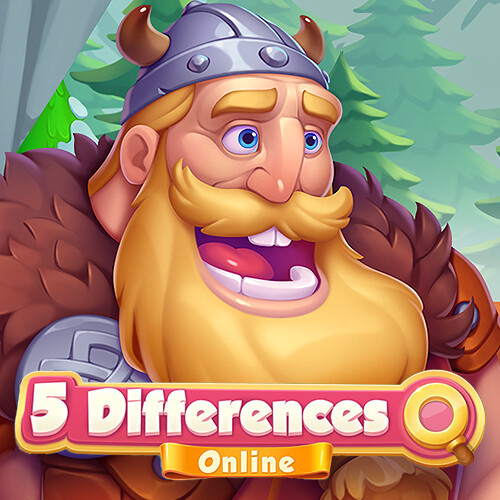 ArtStation - 5 Differences Game Art