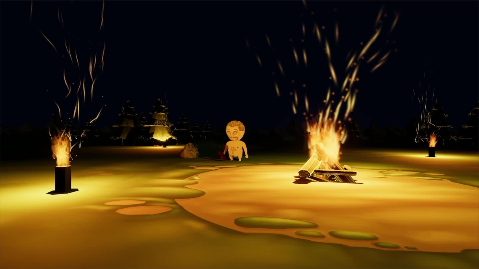 ArtStation - What's in the dark: Fire