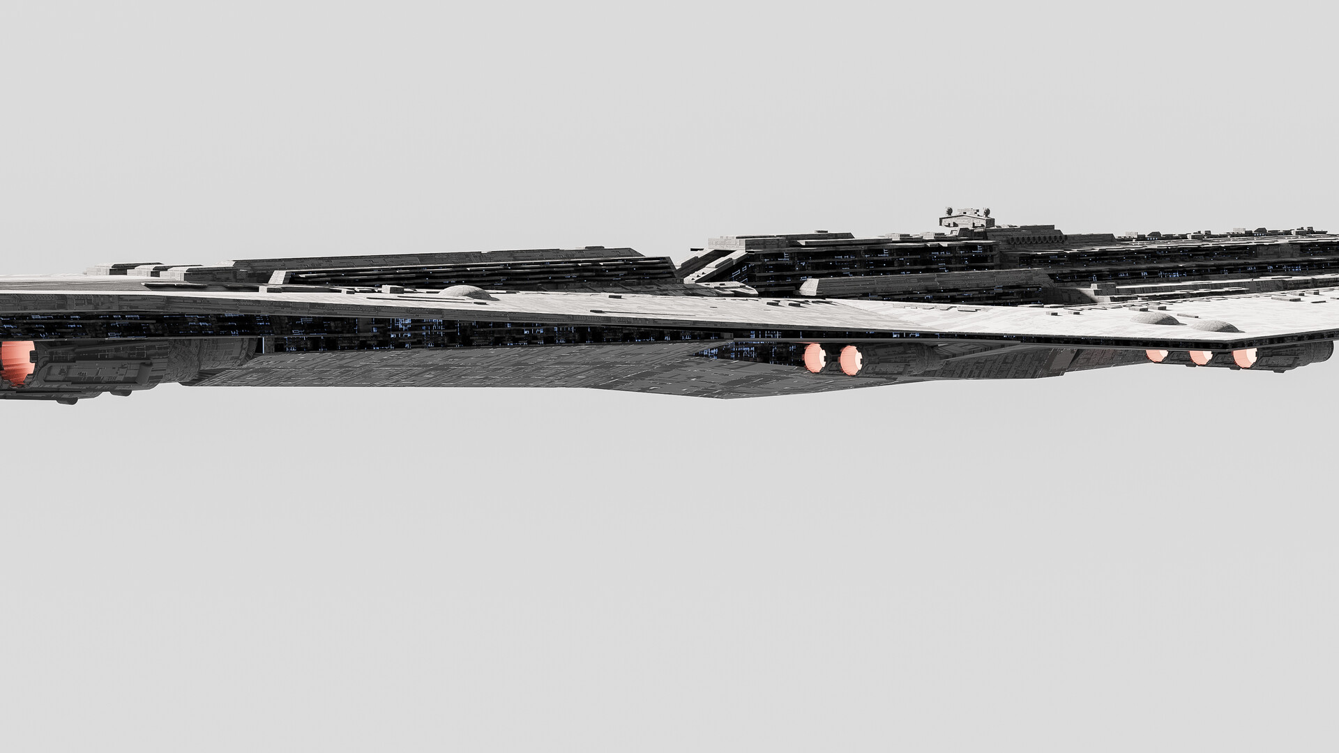 ArtStation - Super Star Destroyer Model