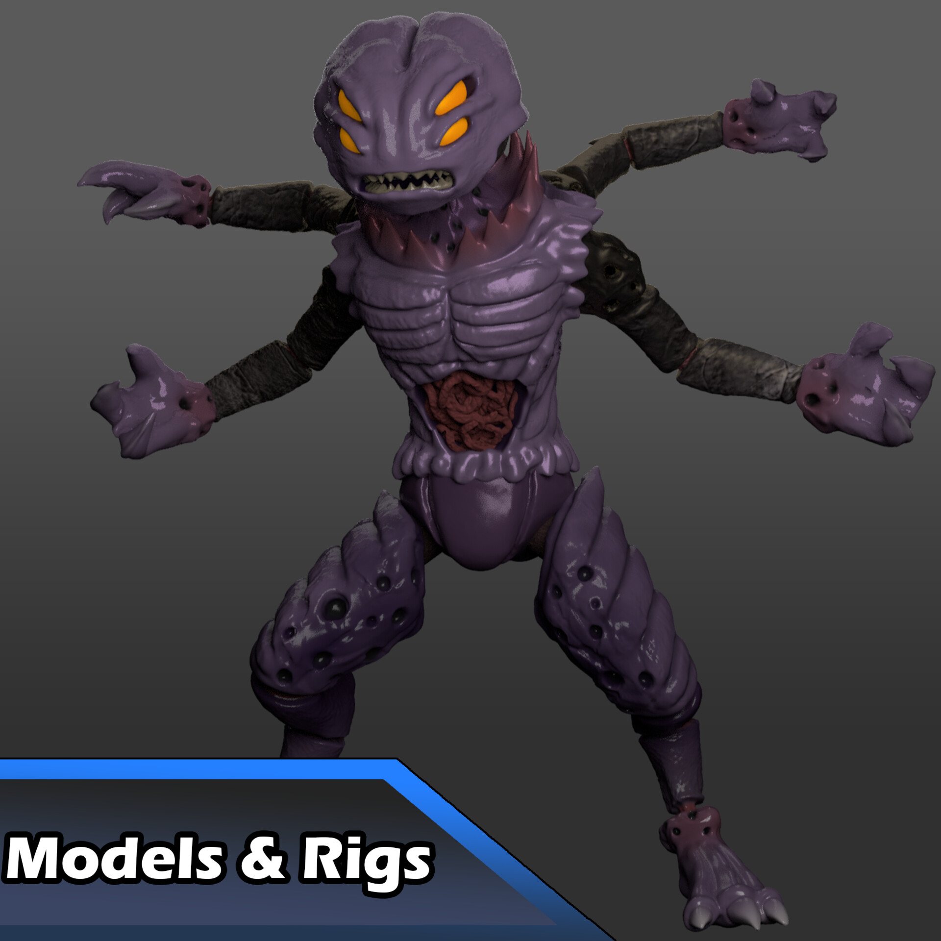 ArtStation - Crawler (Nomecaunt) - Model