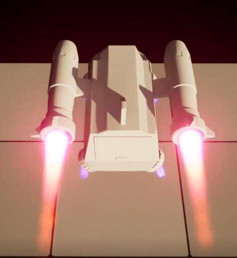ArtStation - Space Ship Thrusters