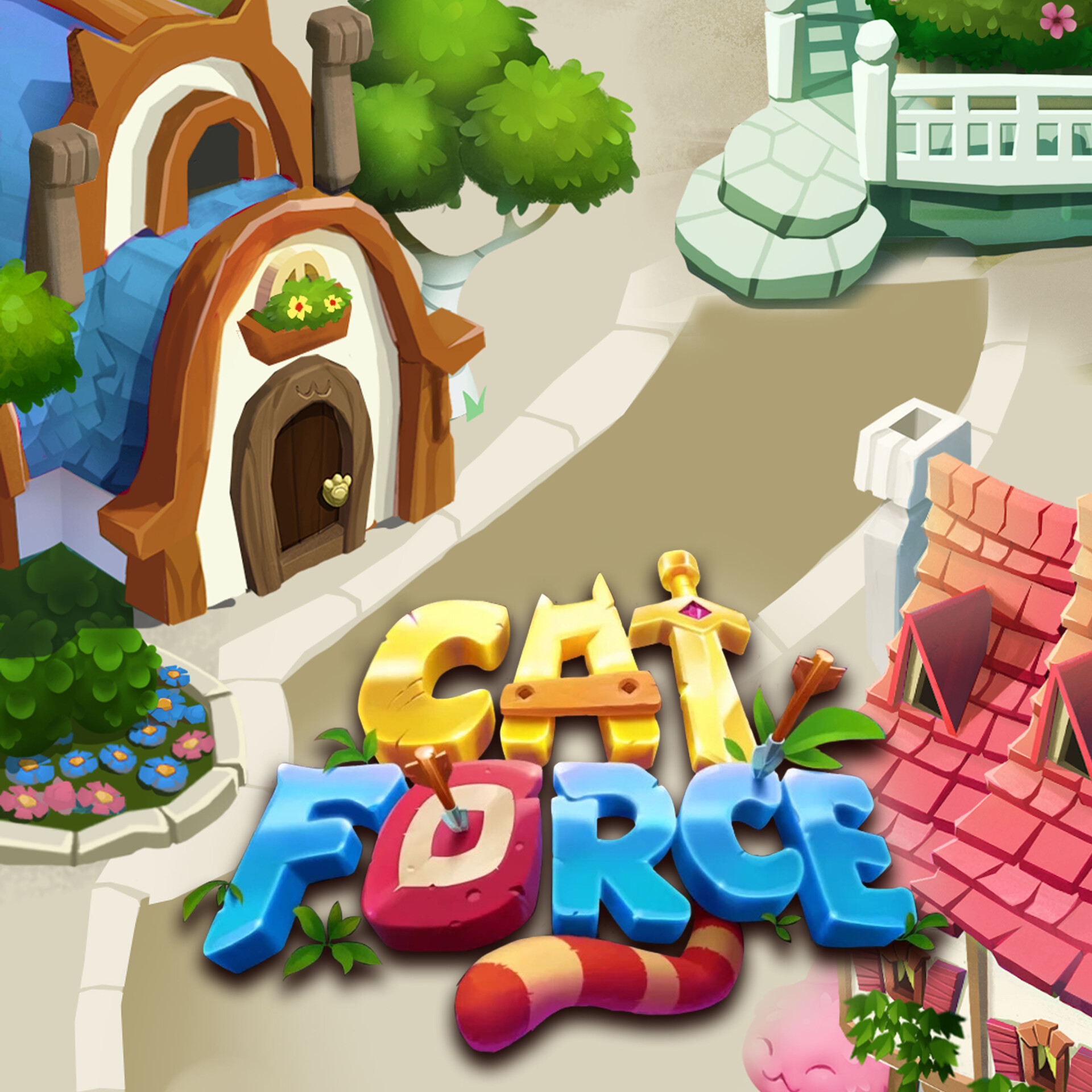 ArtStation - Map Castle for Cat force