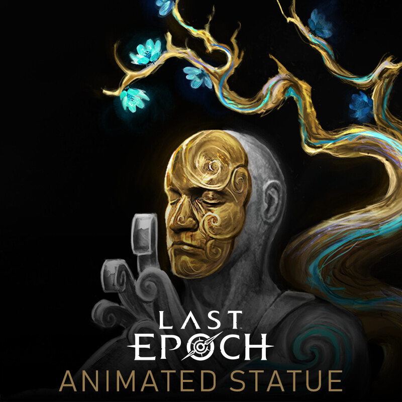 ArtStation - Animated statue