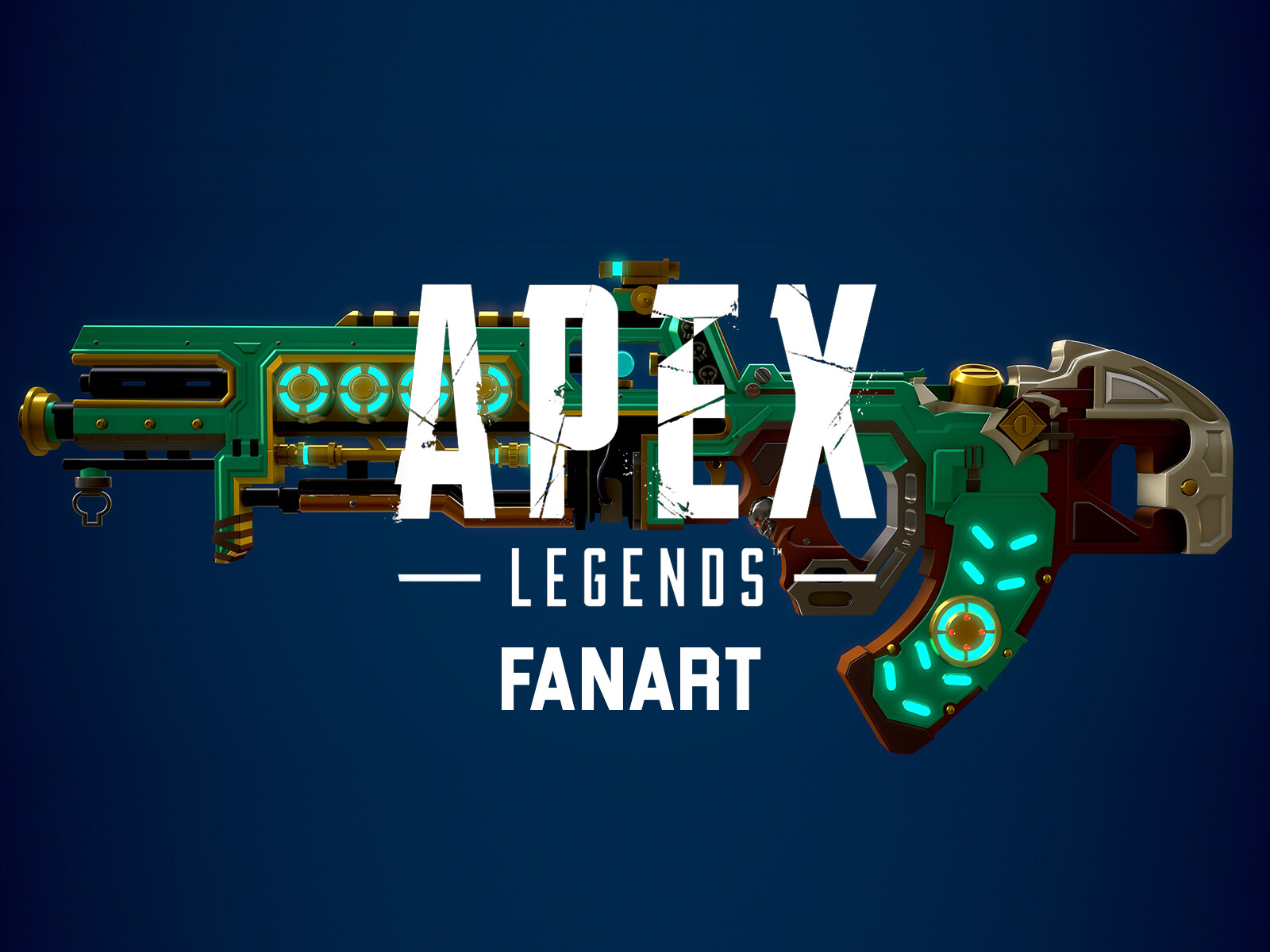 ArtStation - Flatline - "TEAL ZEAL" Fanart