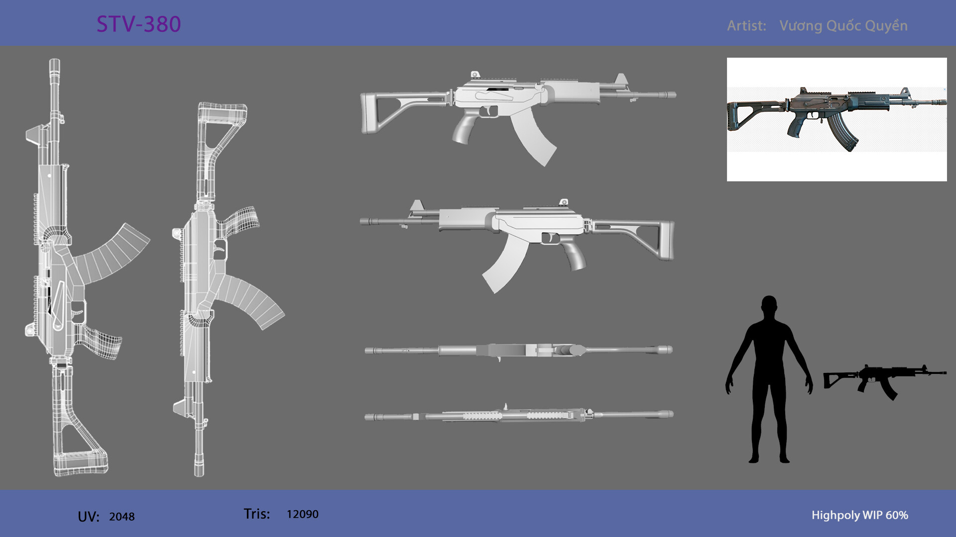 ArtStation - STV-380 Gun