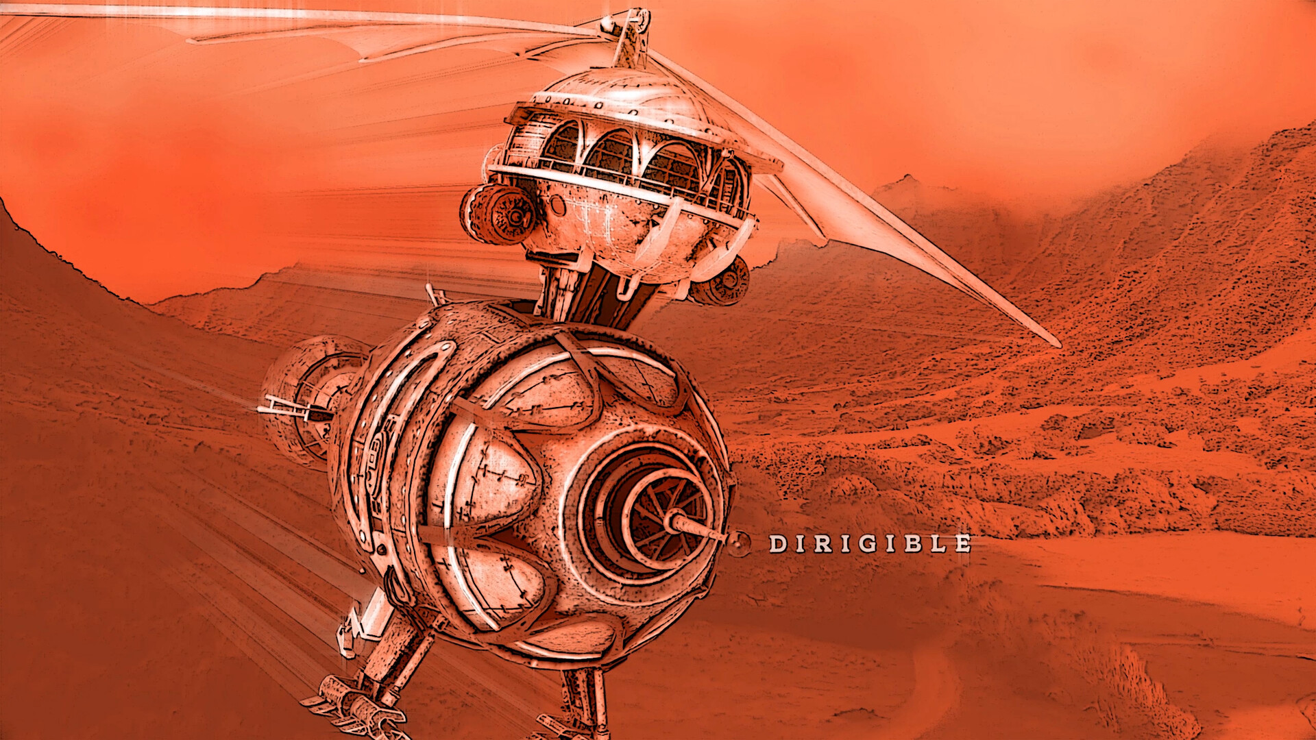 ArtStation - DIRIGIBLE