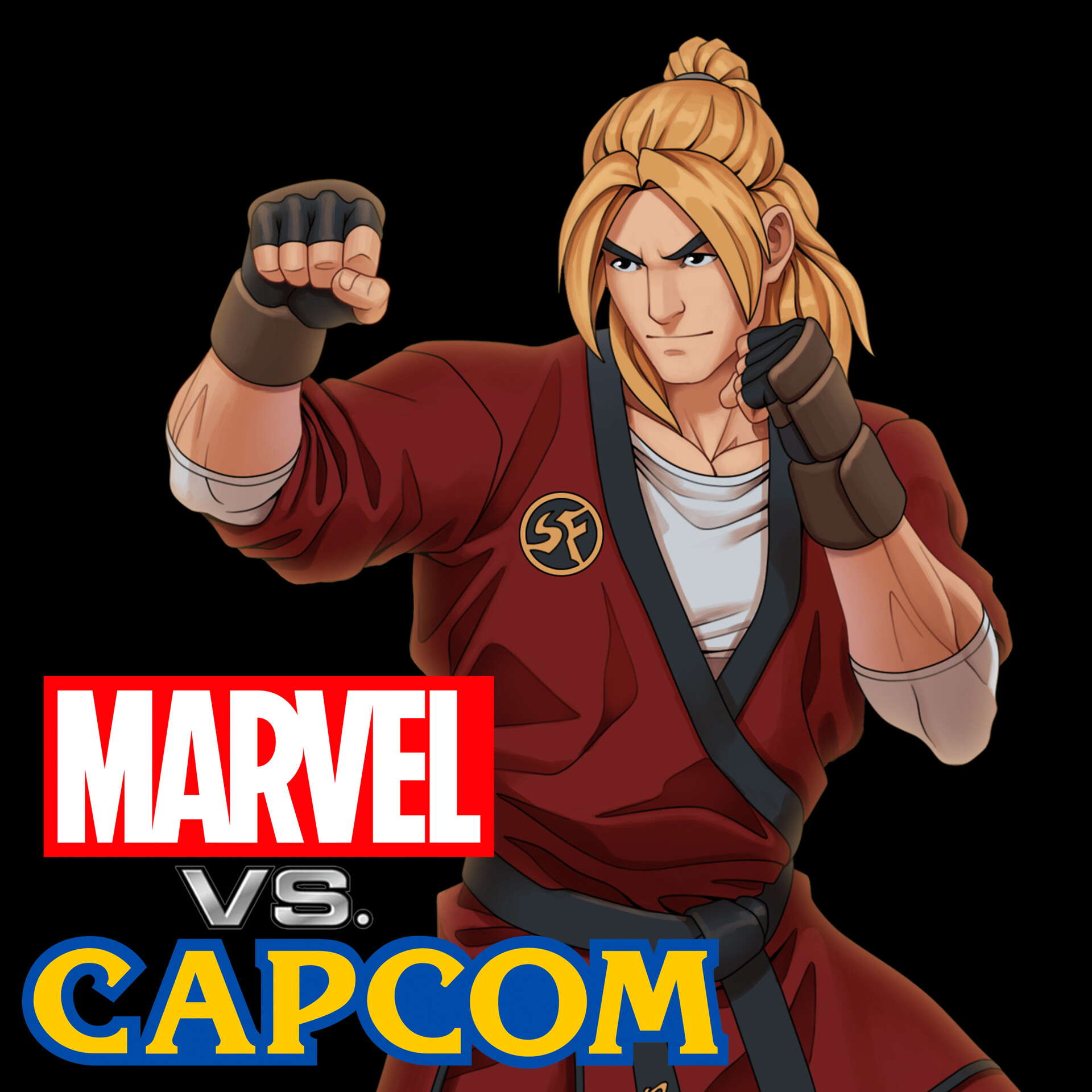 ArtStation - Marvel VS Capcom Fanart: Ken