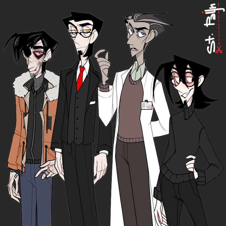 ArtStation - St. Payn · Main characters