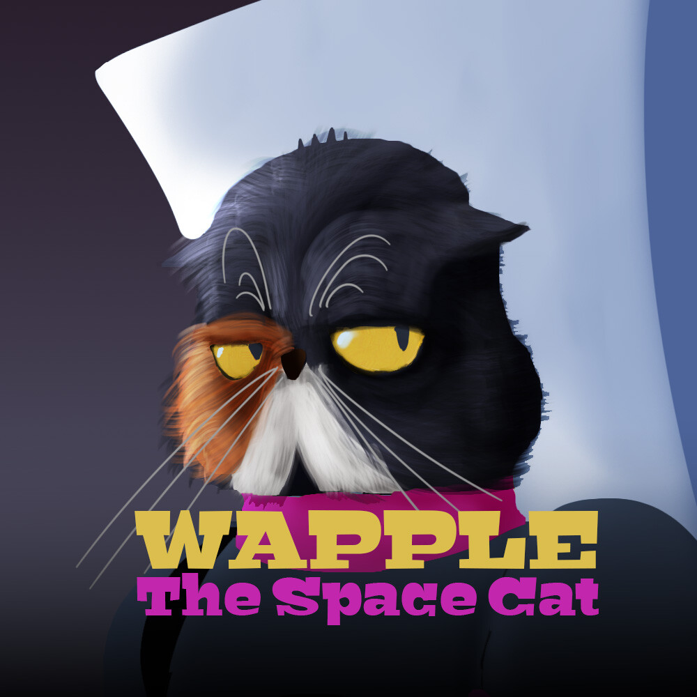 ArtStation - Wapple The Space Cat