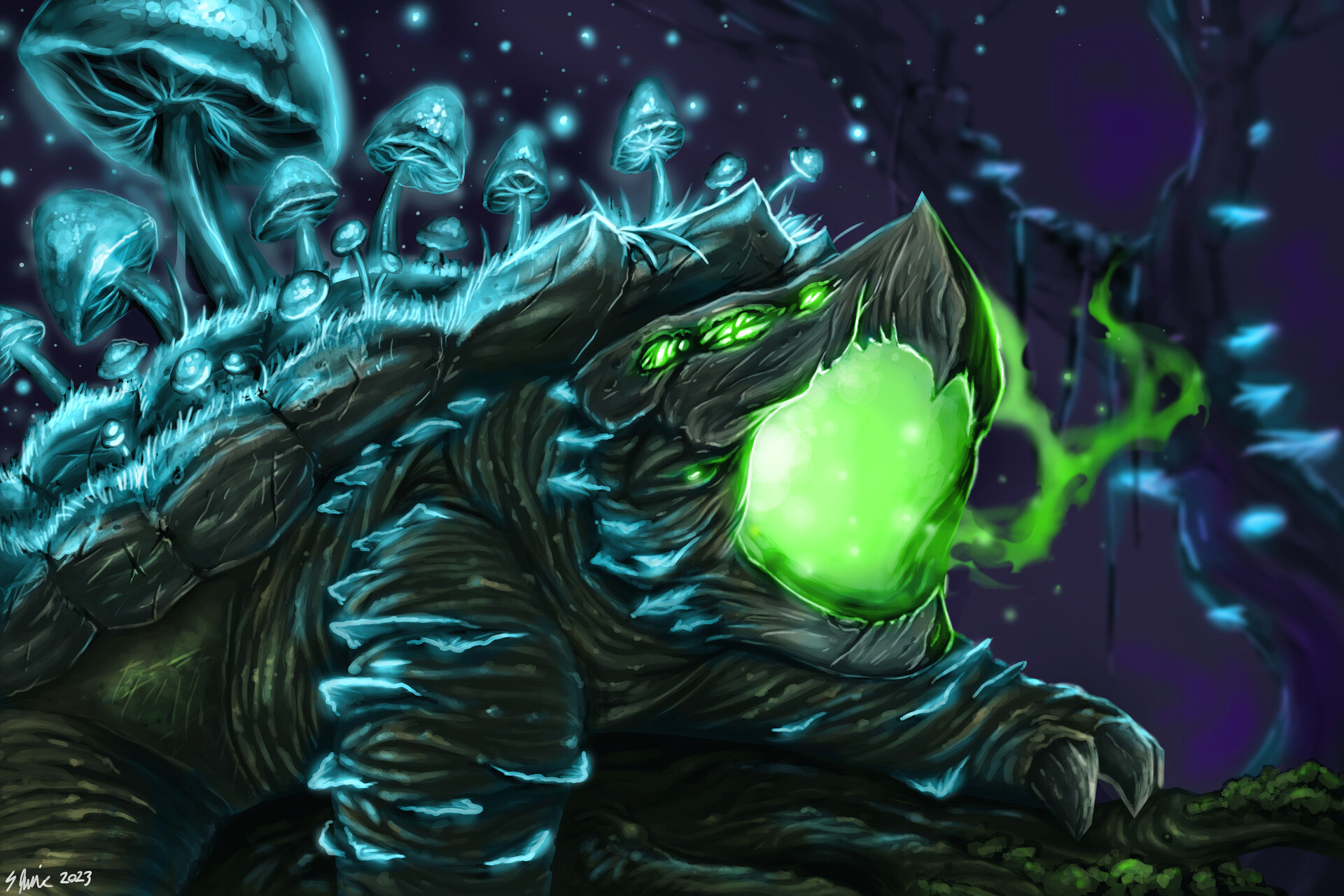 ArtStation - SporeBack Snapper