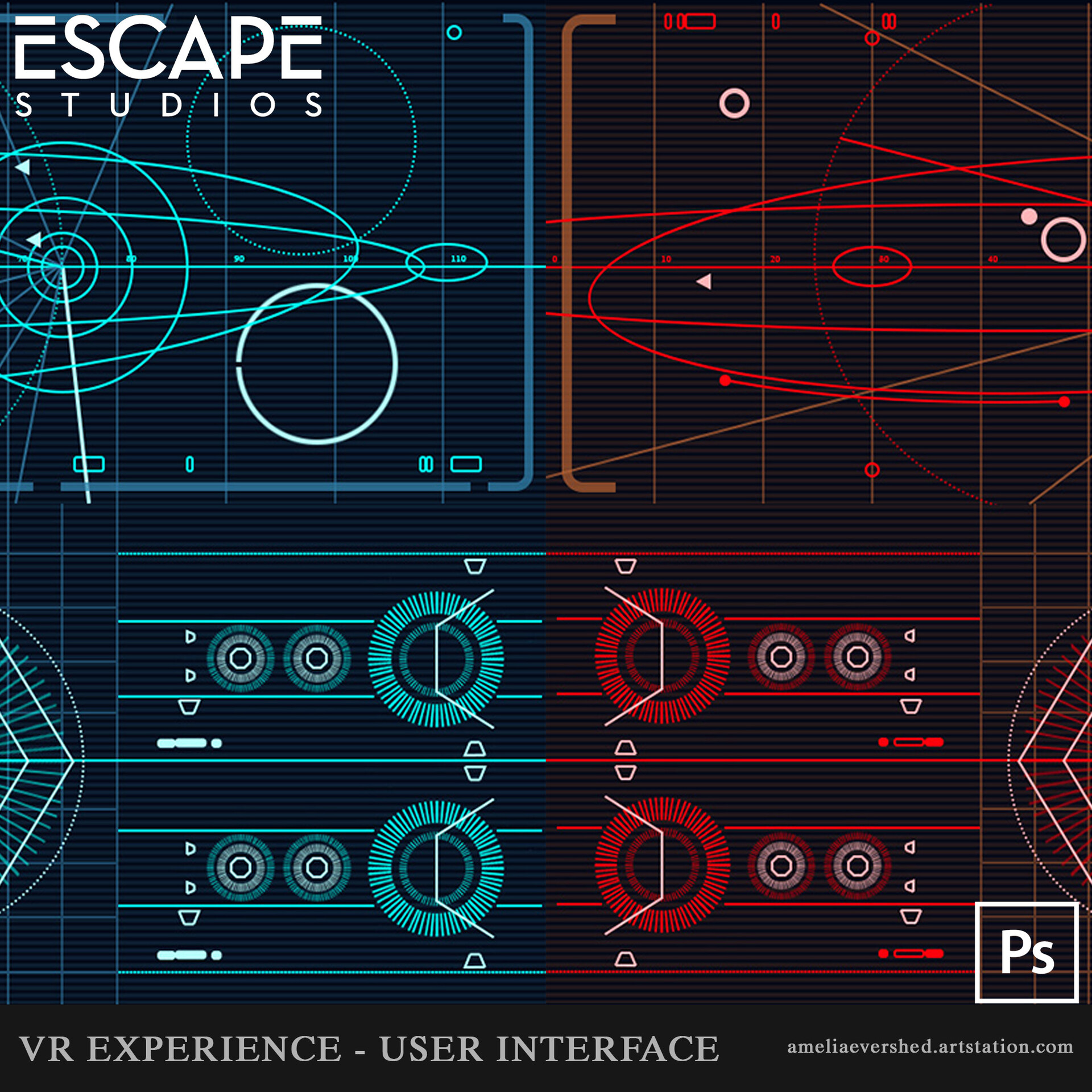 ArtStation - VR Experience - User Interface