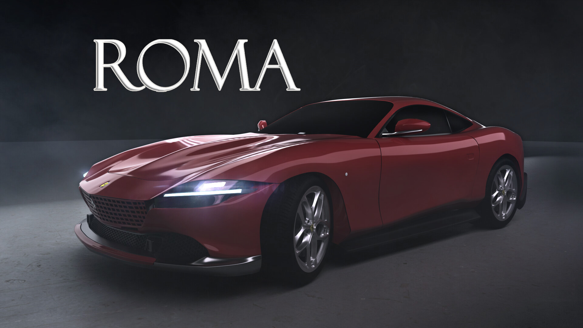 ArtStation - Ferrari Roma