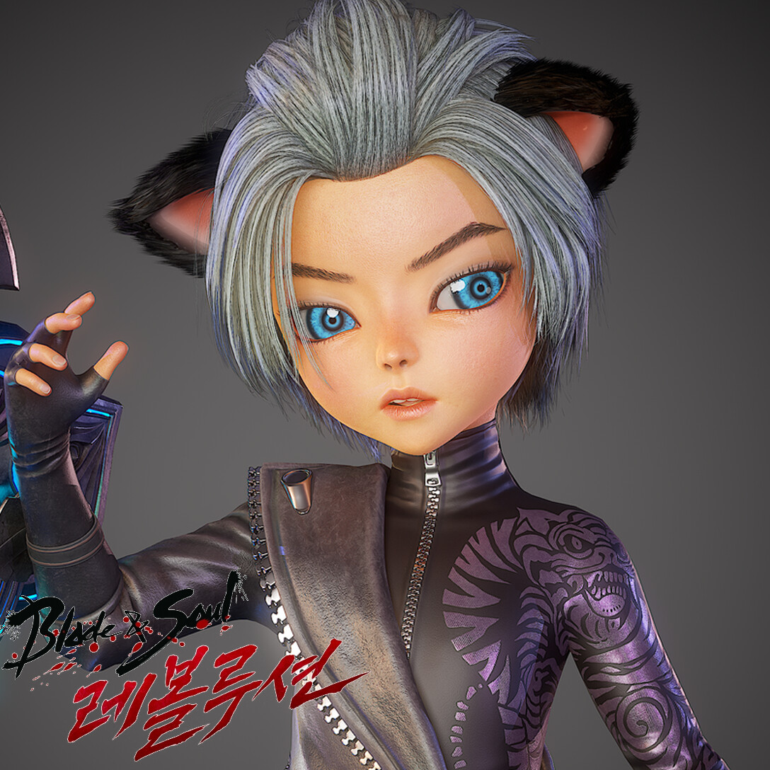 ArtStation - Blade & Soul:Lyn Fighter