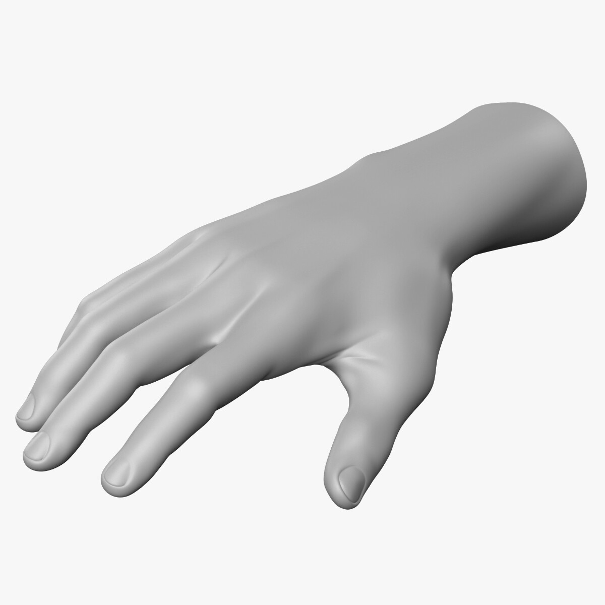 ArtStation - Realistic Man Hand 3D Model