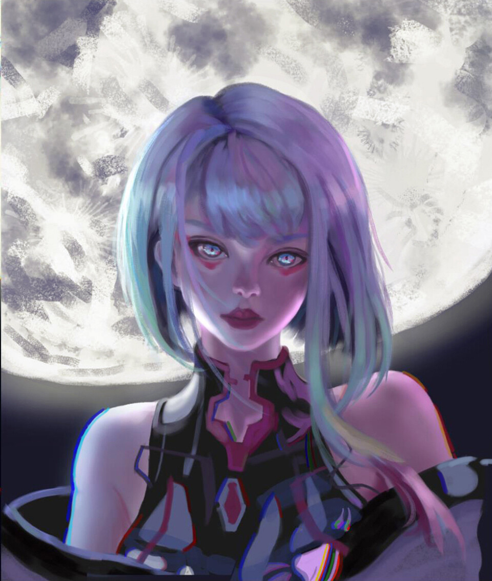 ArtStation - Ghost Sword Copy-Cyberpunk-Lucy