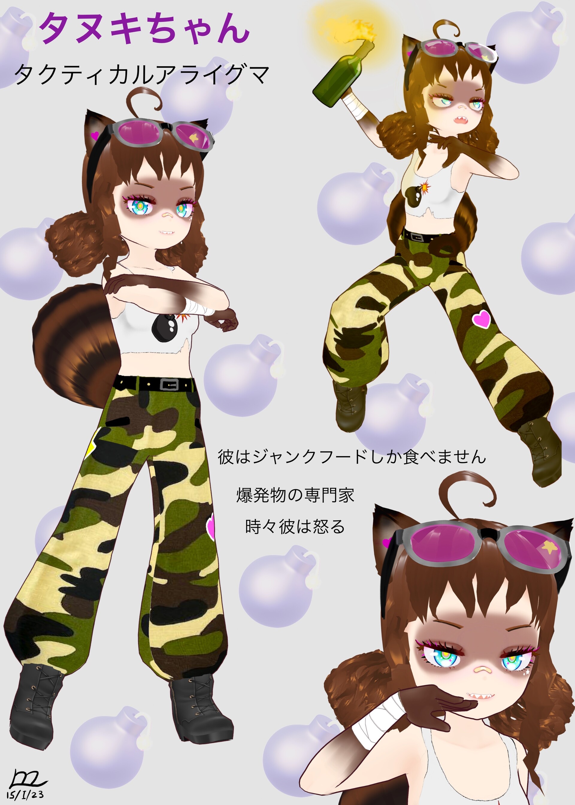 ArtStation - 3D/2D OC Character Design