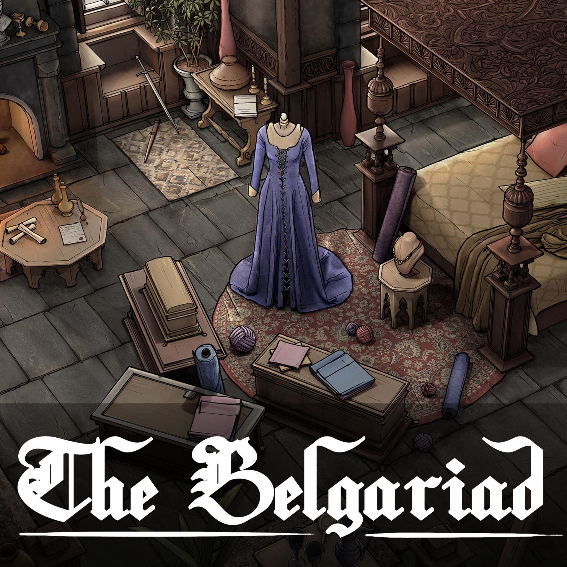 ArtStation - The Belgariad - Lady Polgara's room.