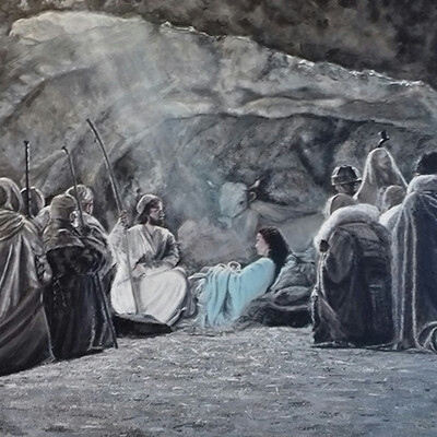 ArtStation - Birth of Jesus