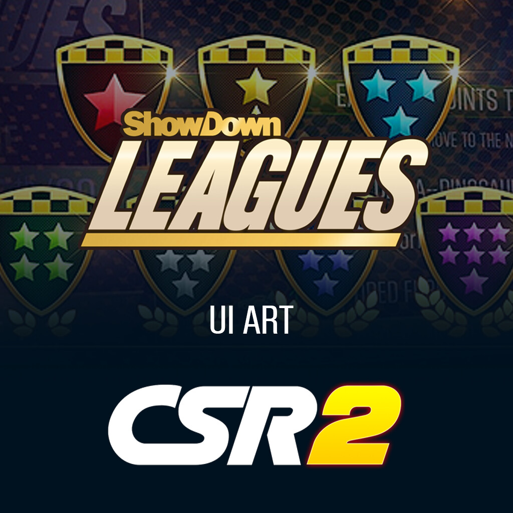 ArtStation - CSR 2 ShowDown Leagues : UI Art
