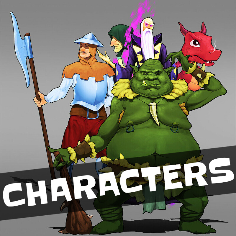 ArtStation - Old Characters