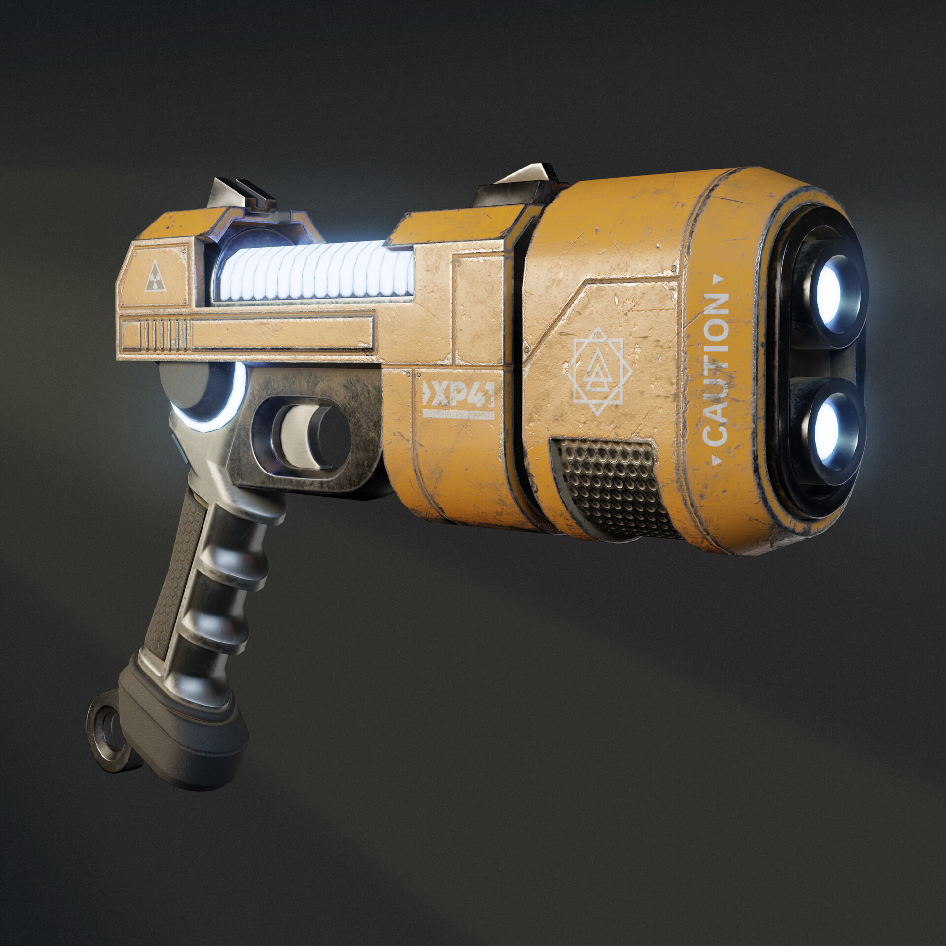 ArtStation - Laser gun
