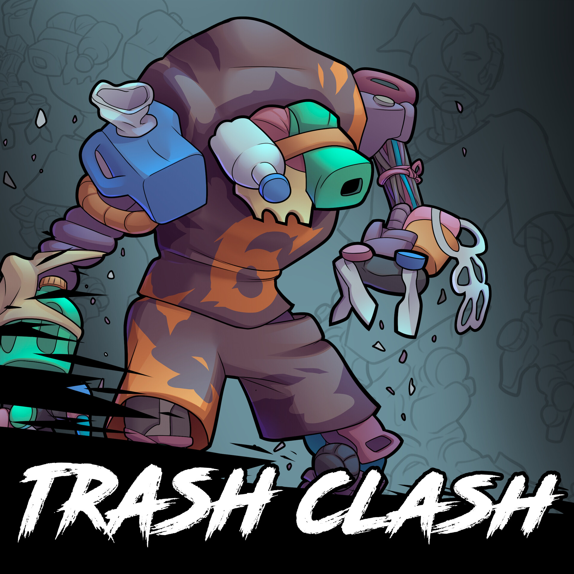 ArtStation - Trash Clash: Plastic Pollution