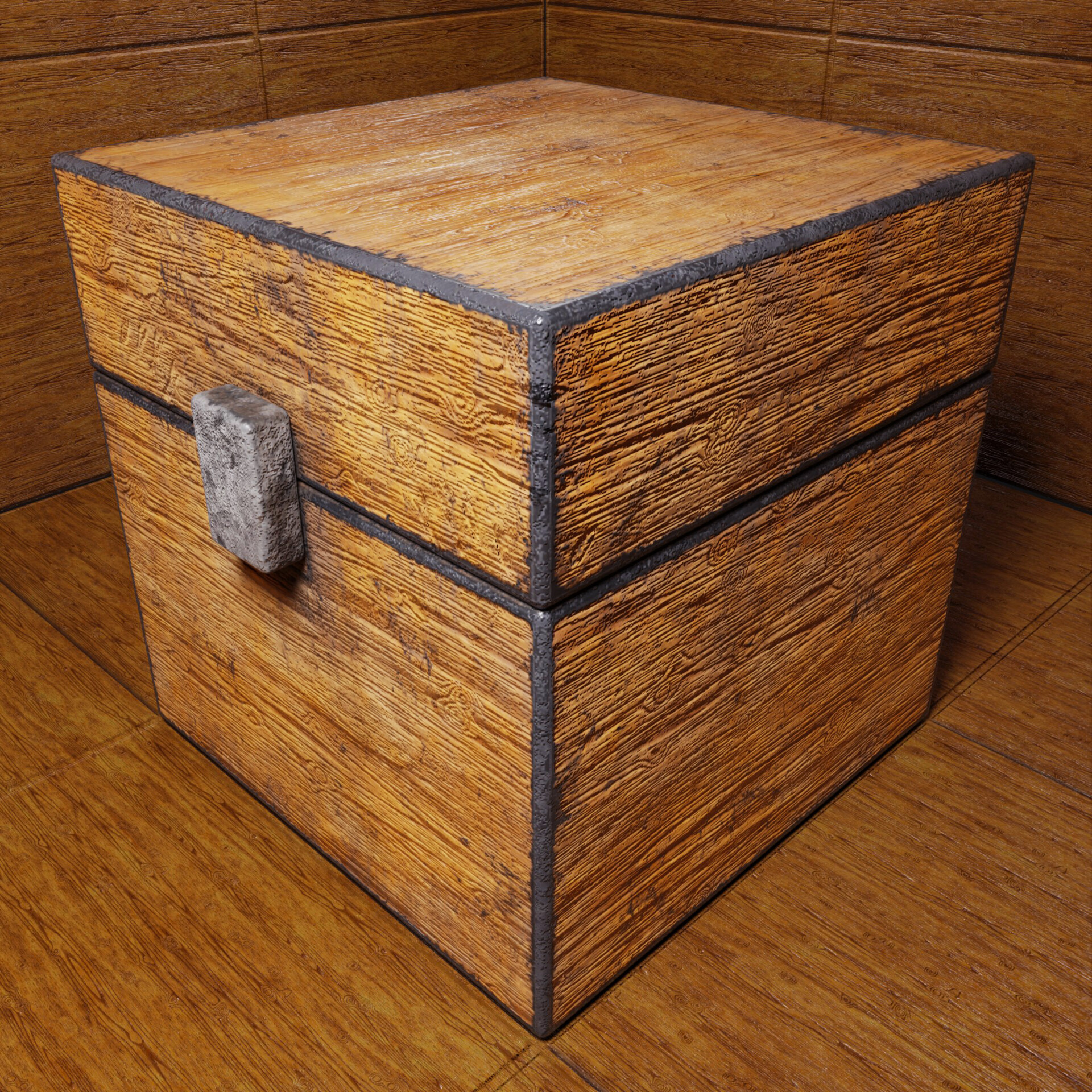 ArtStation - Minecraft Realistic Chest