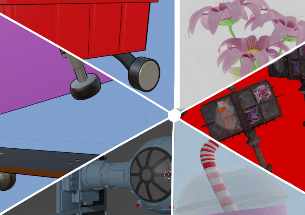 ArtStation - Modelling + Texturing practice