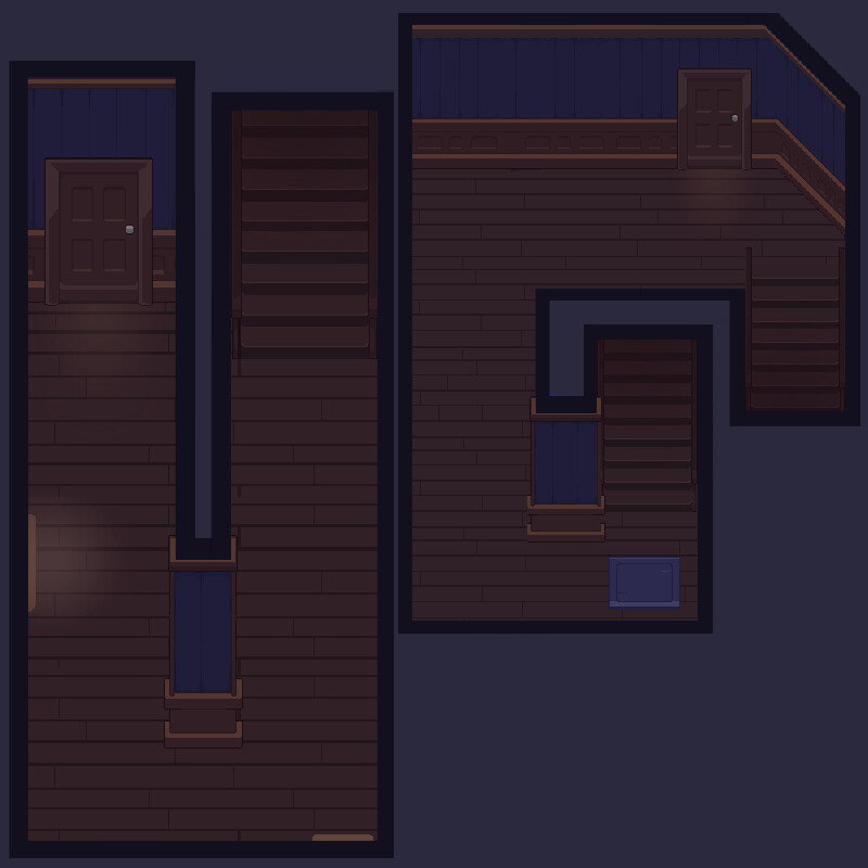 ArtStation - Coridoor Map Design - YR12. Final Major Project Game