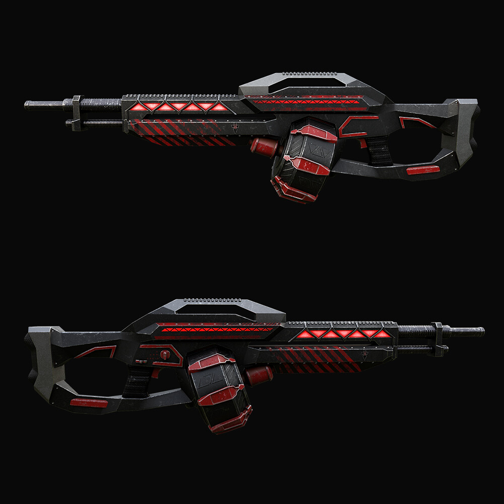 ArtStation - UA_Doom_Gun