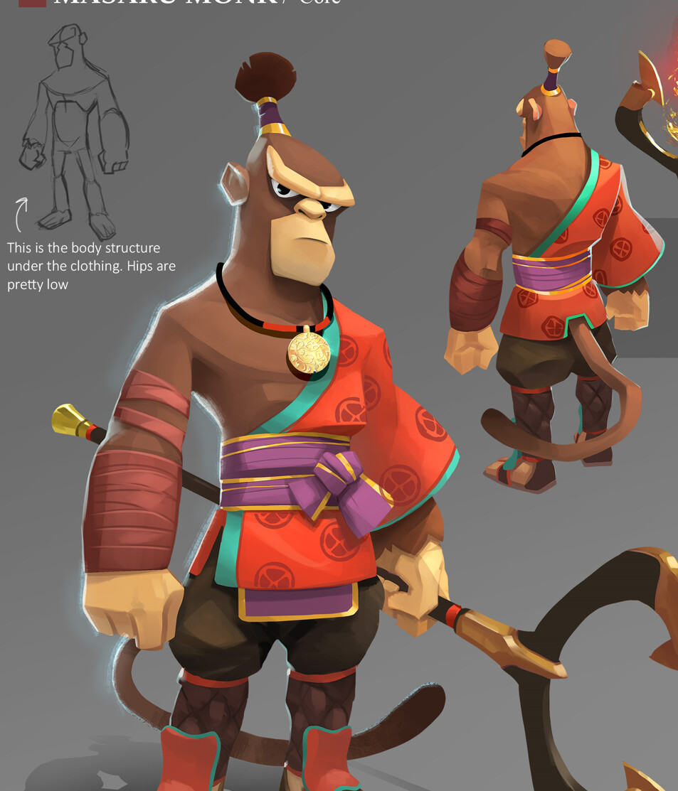 ArtStation - Masaru monk