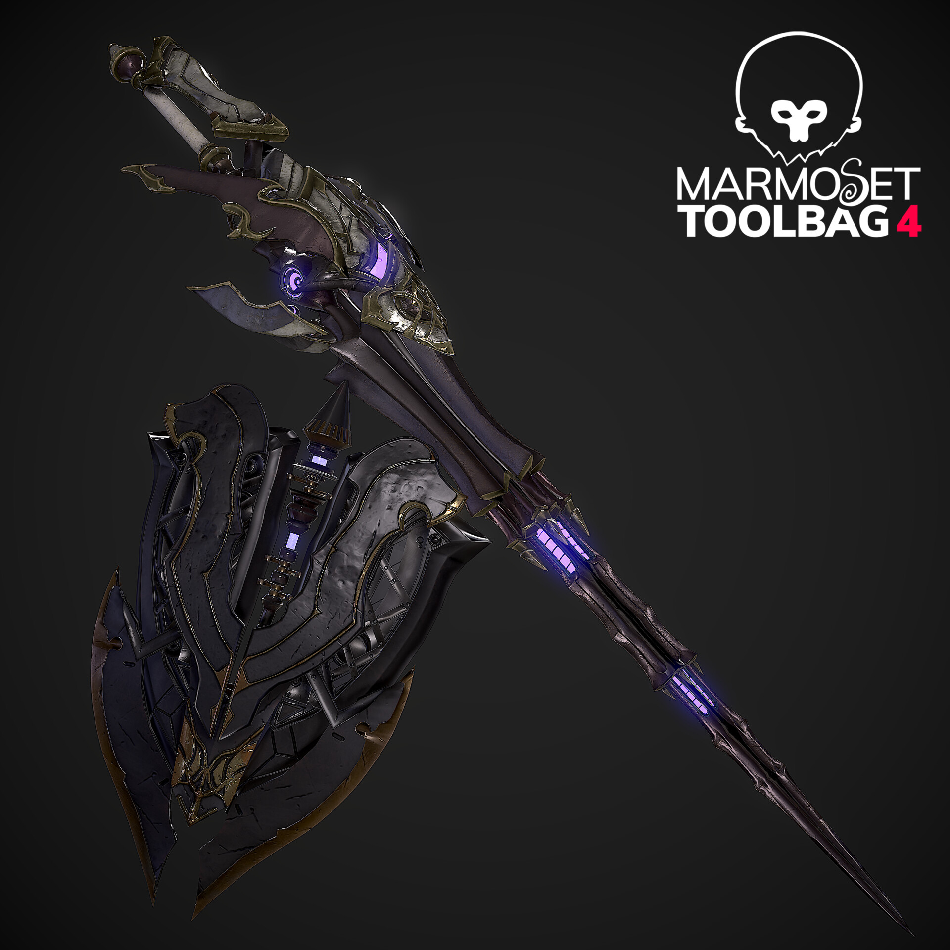 ArtStation - Pile Bunker Lance & Transform shield