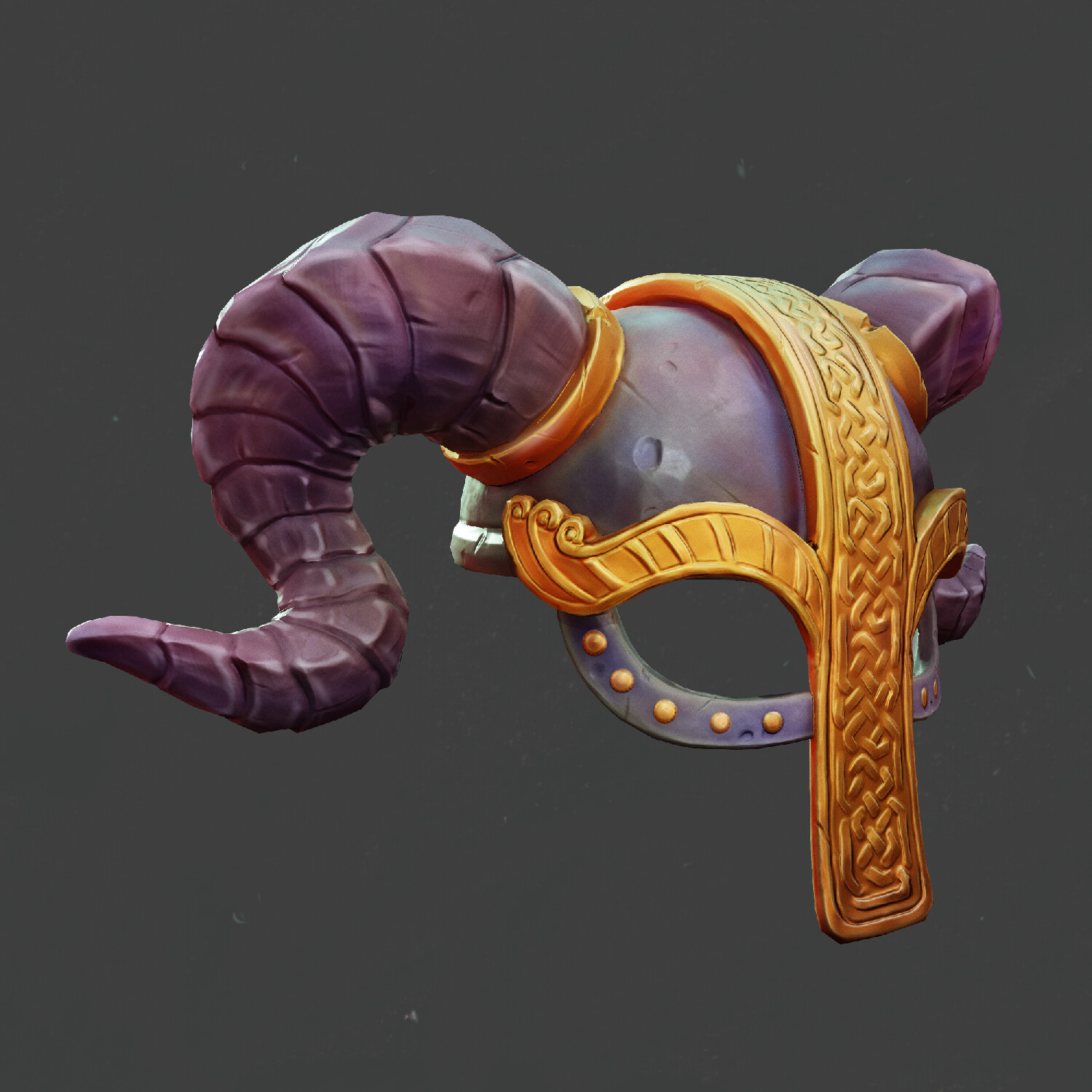 ArtStation - Props stylized helmet