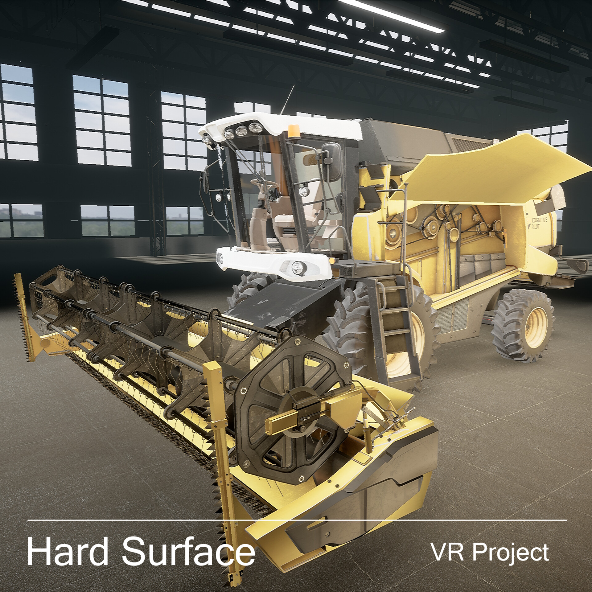 ArtStation - Hard Surface Models for VR Project