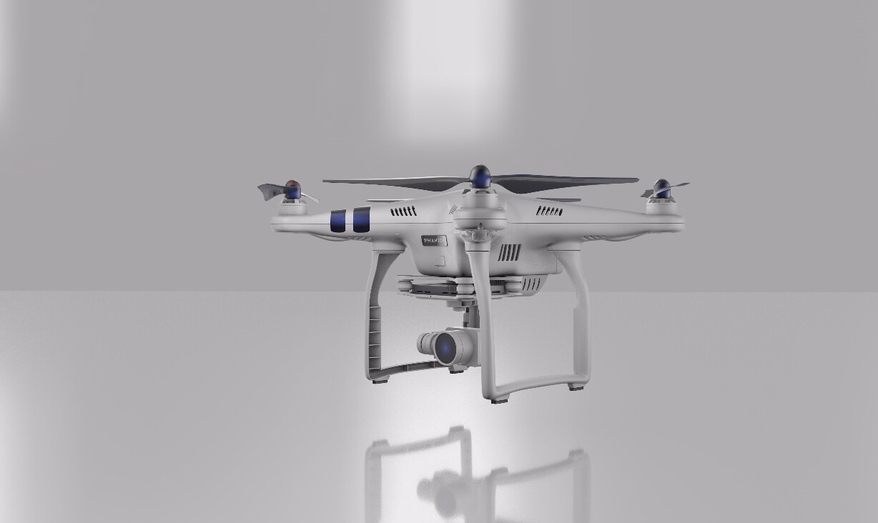 ArtStation - Drone. 3D video animations.