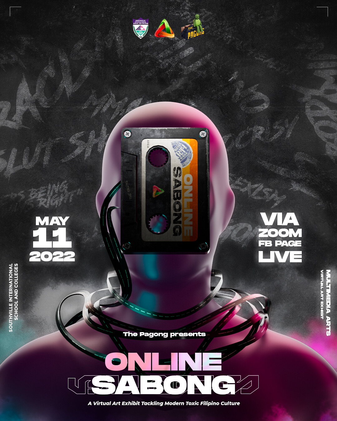ArtStation - Online Sabong: Online Exhibition 3D Posters