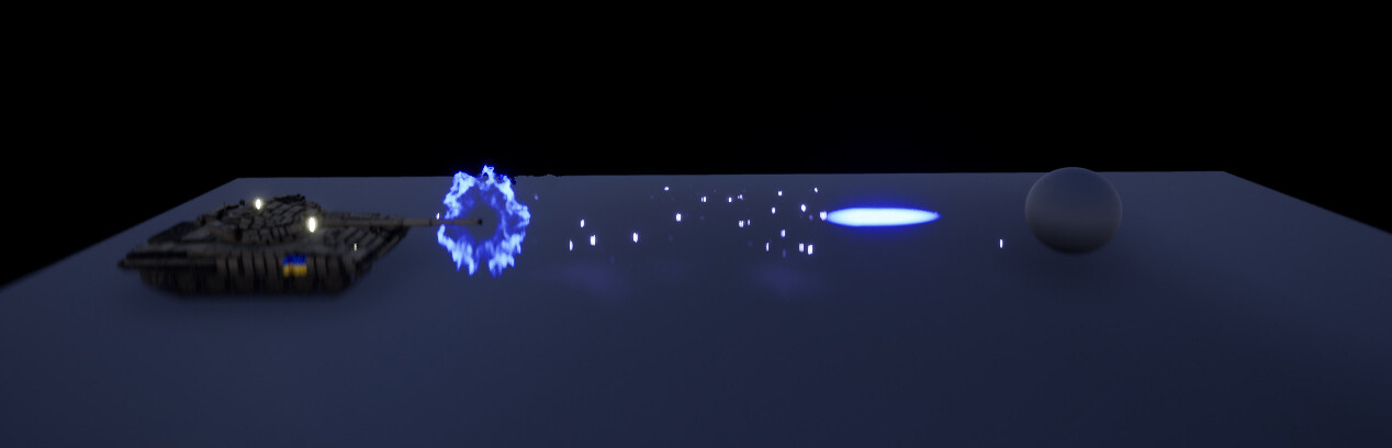 ArtStation - seized T72b shoots stylized VFX shell