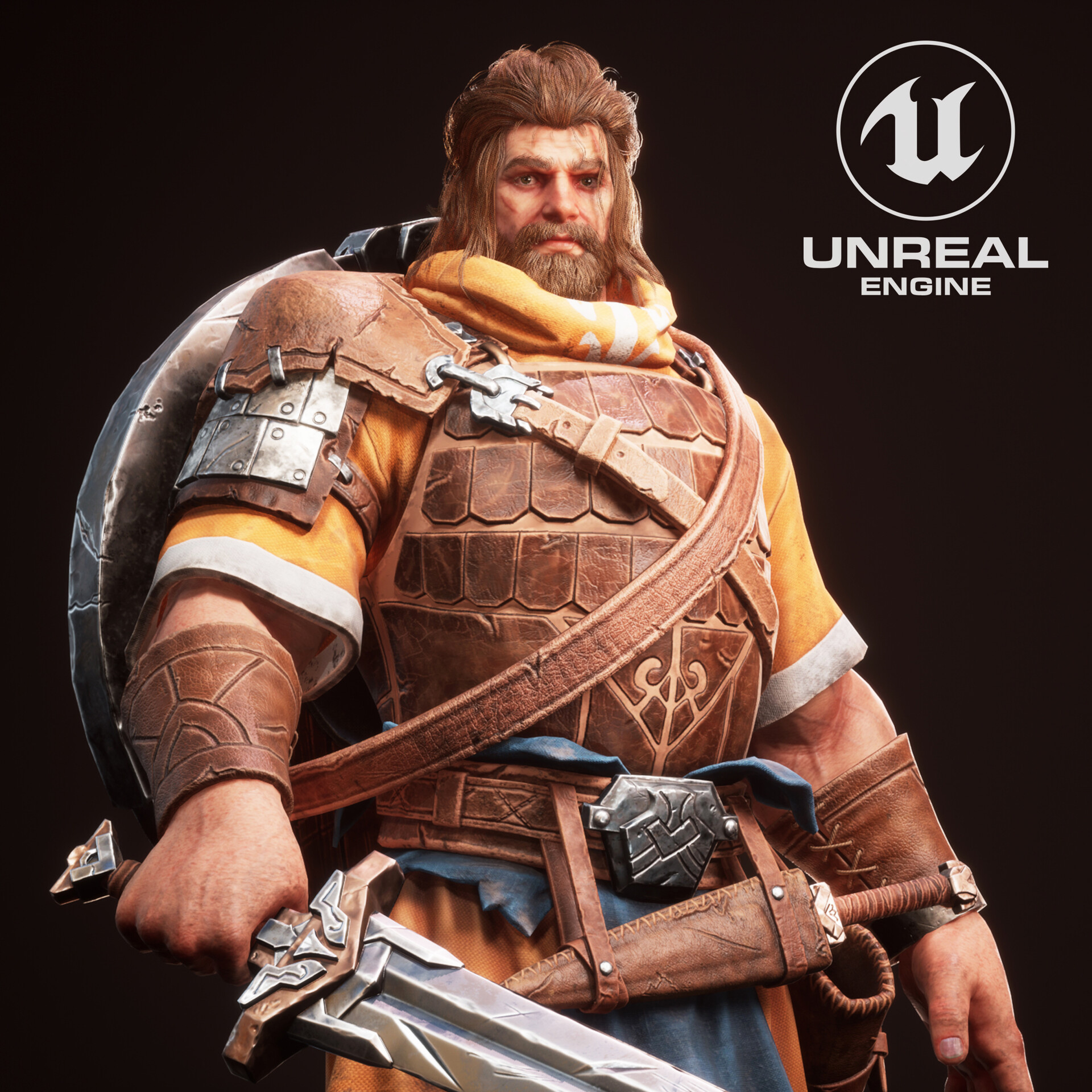 ArtStation - Viking - Real-time Character