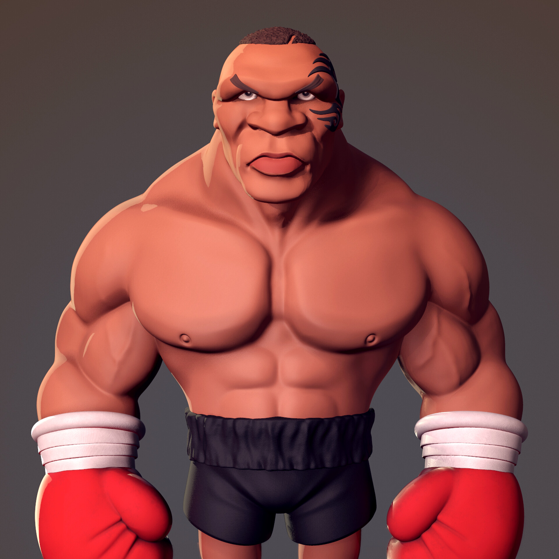 ArtStation - Mike Tyson