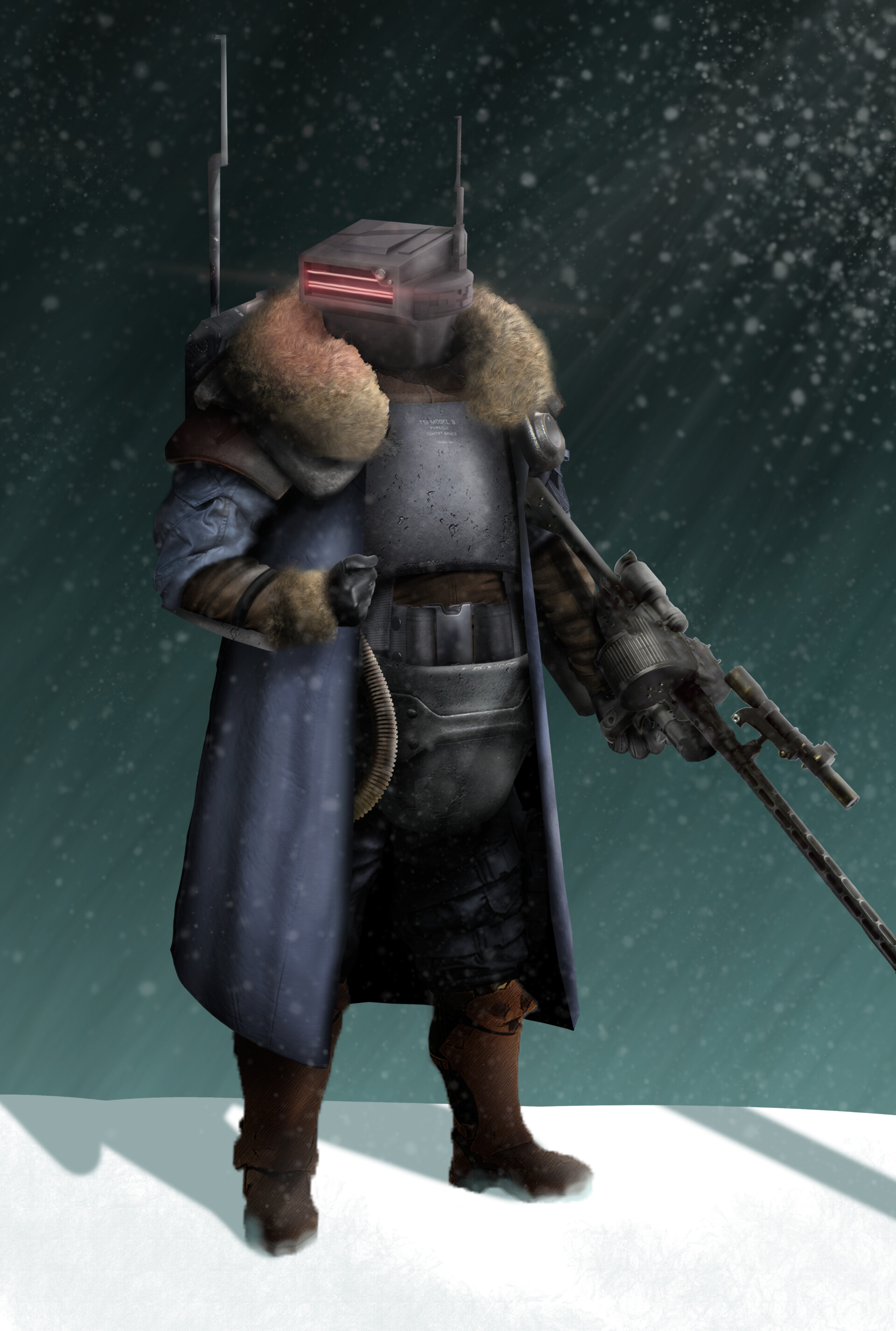 ArtStation - Arctic Heavy Trooper concept