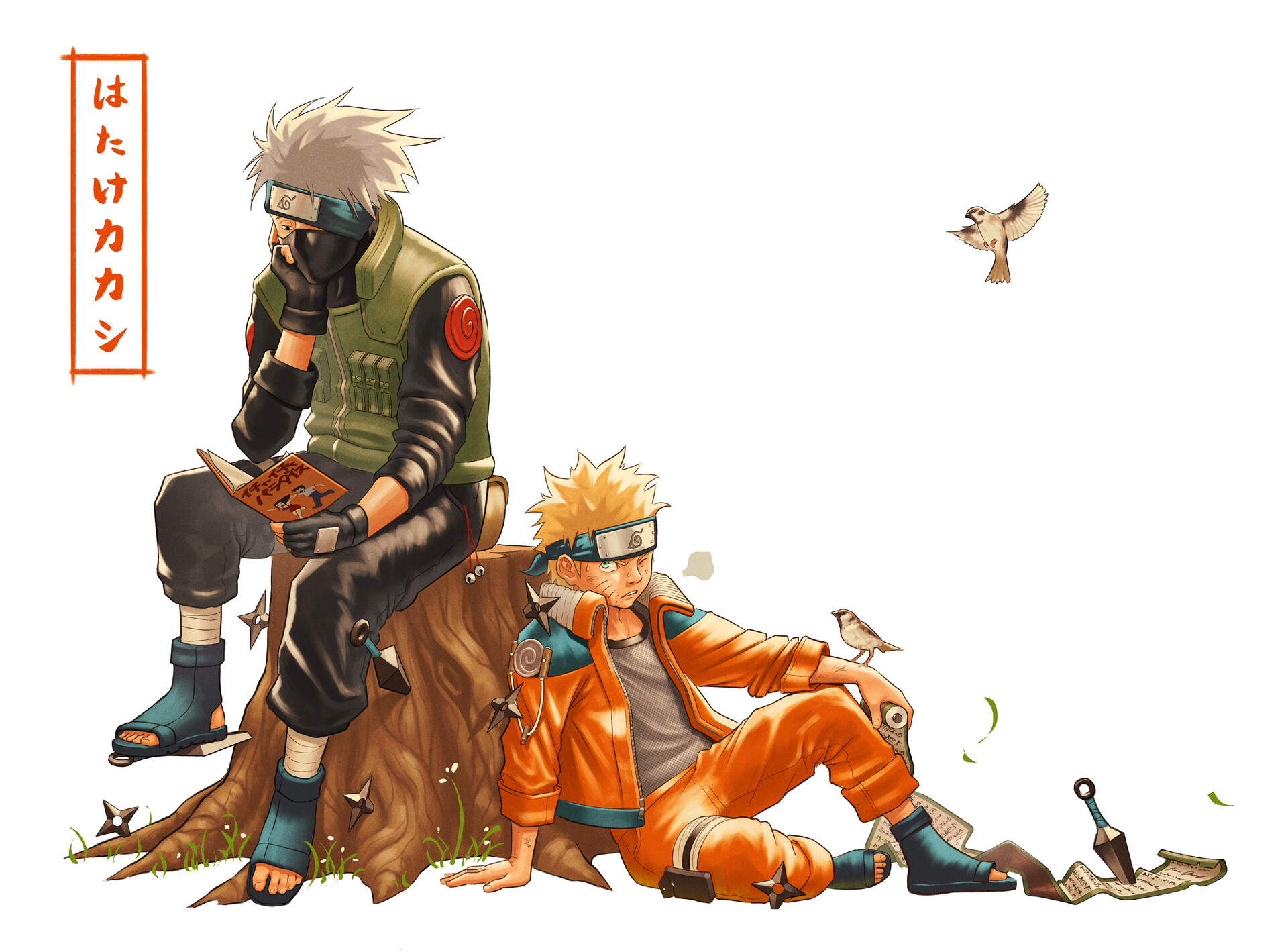 ArtStation - Senseis - Naruto Tribute