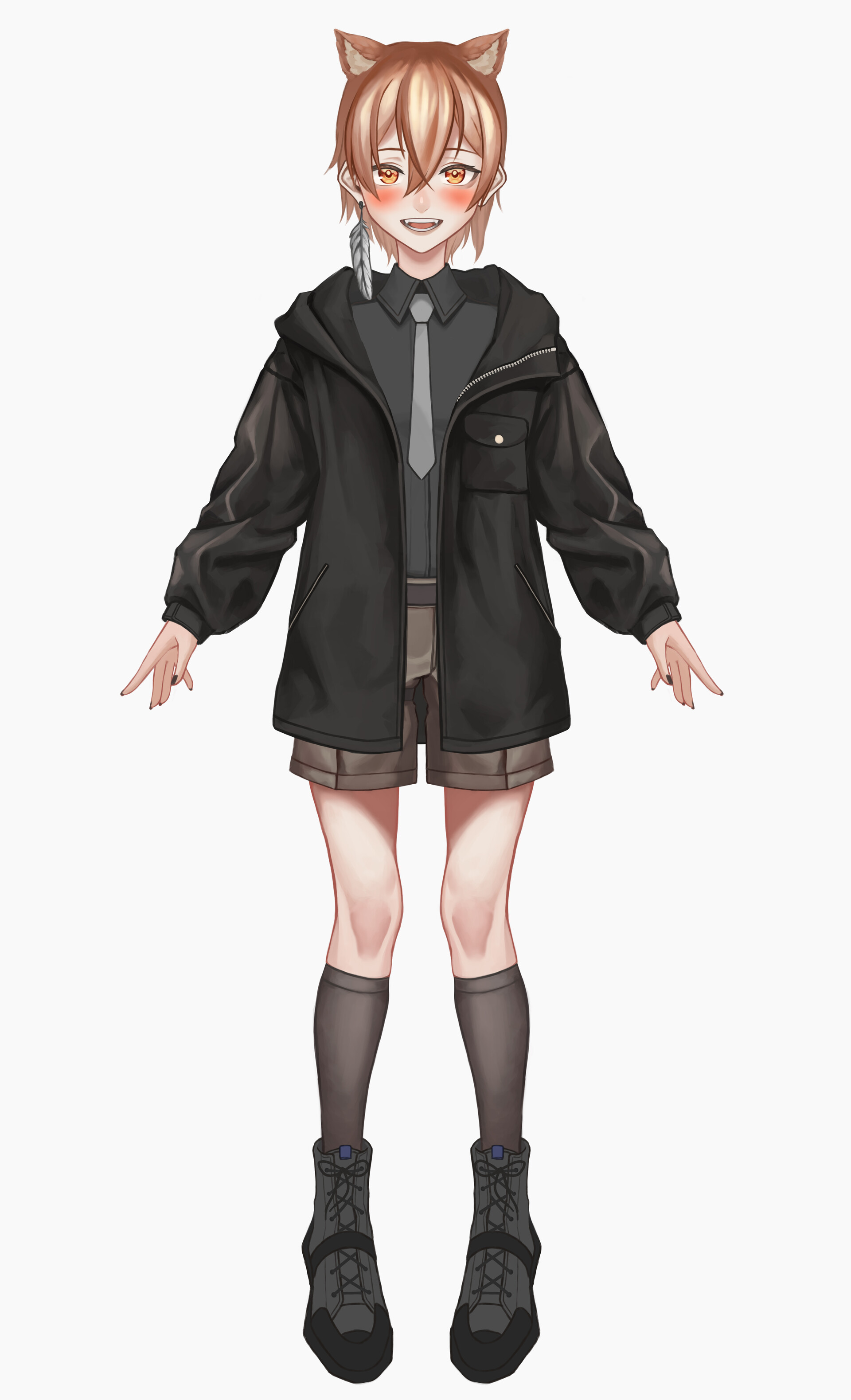 YANG ANDREA - KUMO - vtuber model sample