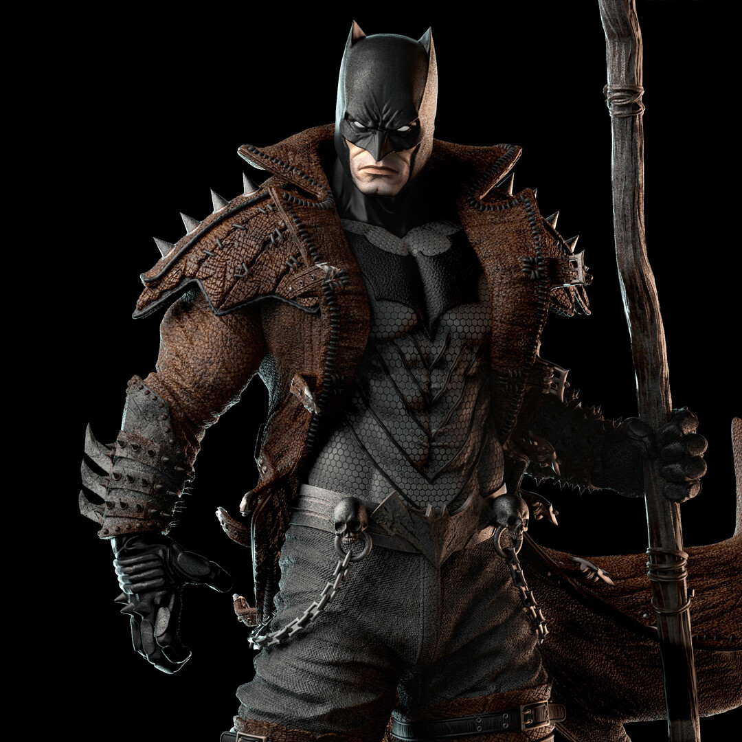 ArtStation - Batman Darknight Death Metal