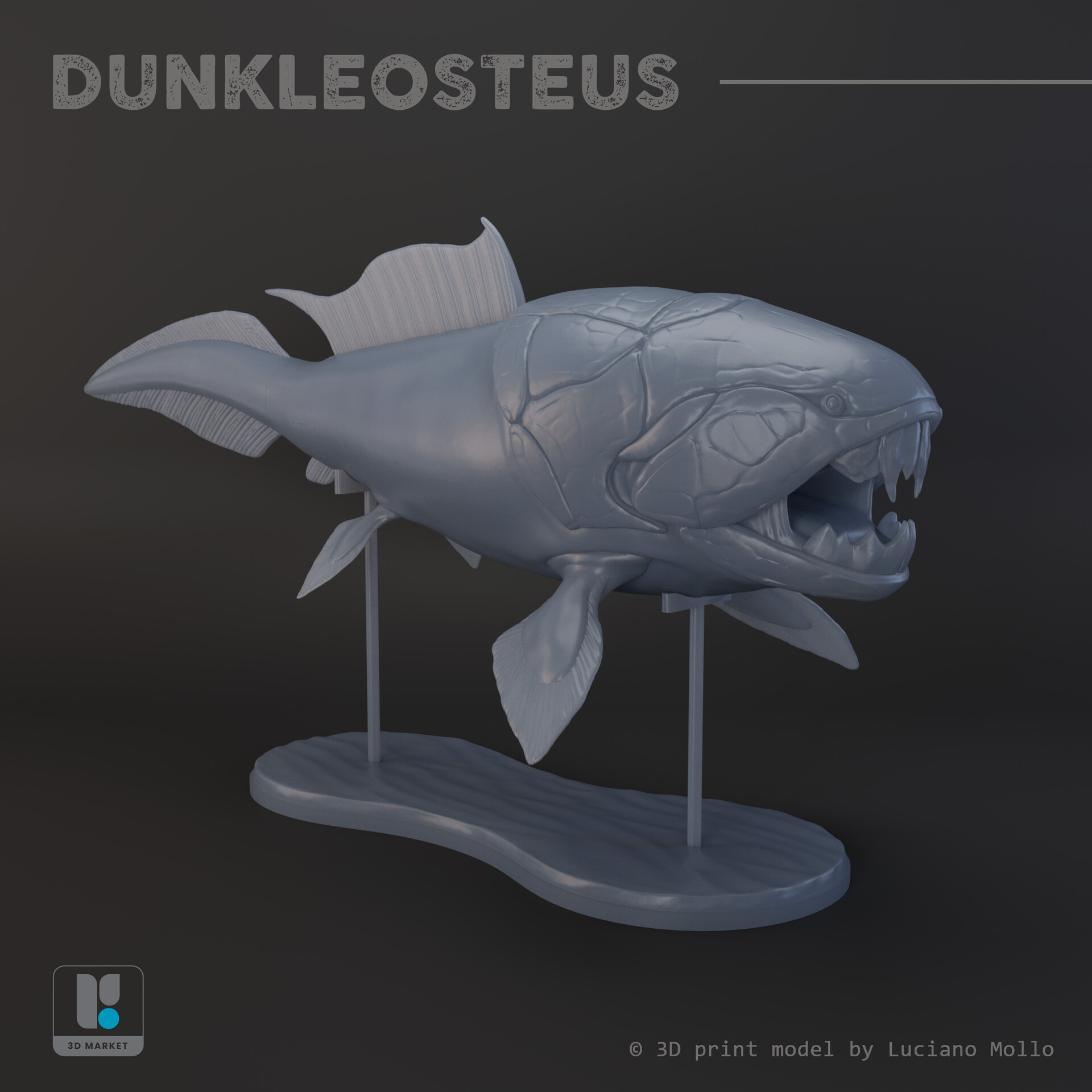 ArtStation - DUNKLEOSTEUS - 3D Print Model