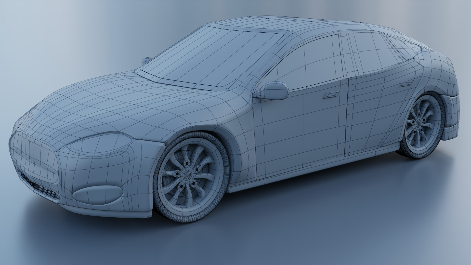 ArtStation - MY FIRST 3D MODEL CAR