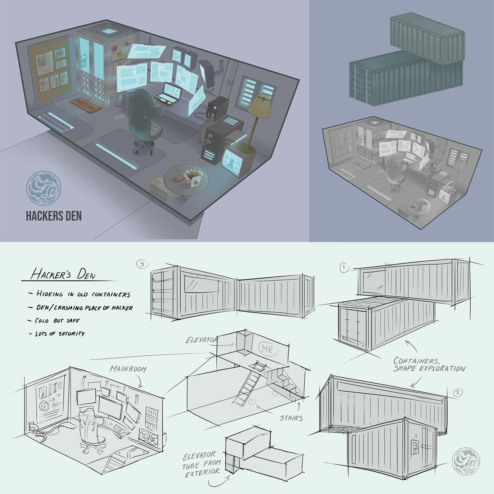 ArtStation - Hackers Den