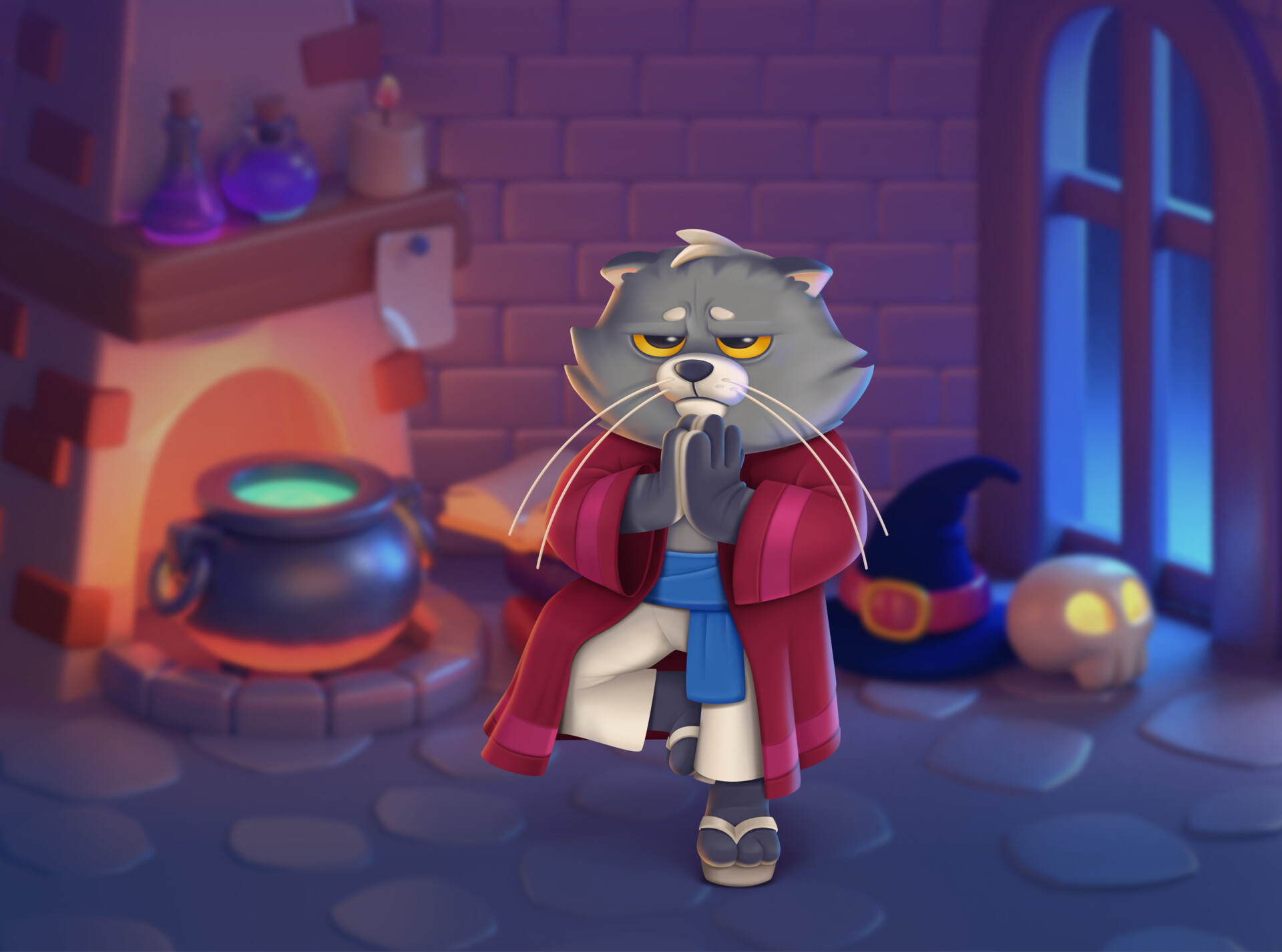 ArtStation - master kitty