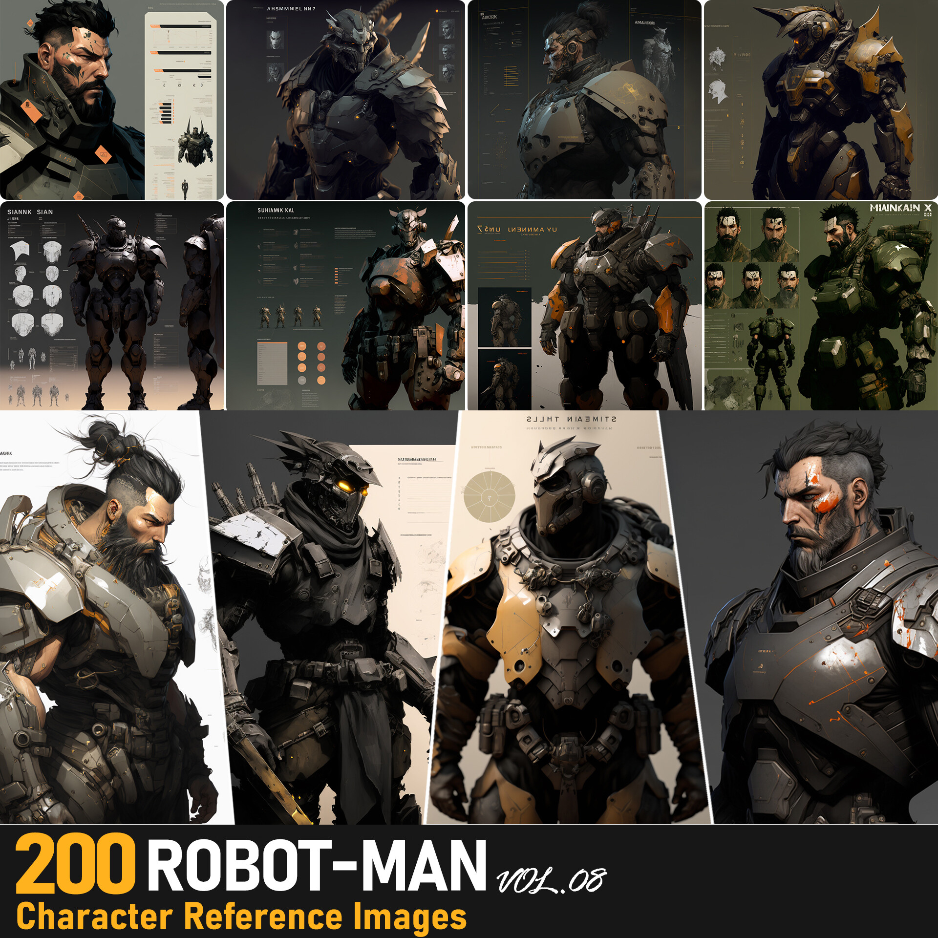 ArtStation - Robot Man_VOL.08